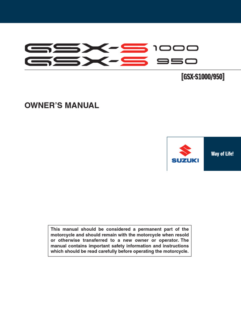 Owner'S Manual | PDF