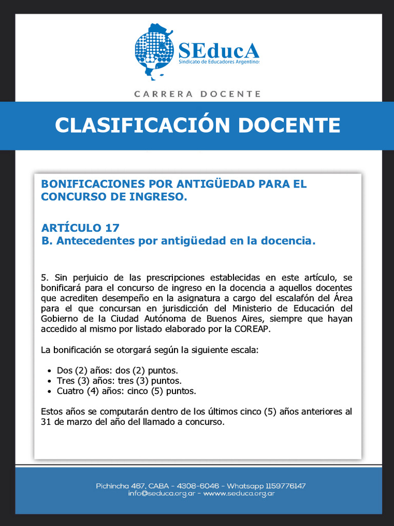 Estatuto-docente-Caba-1 | PDF