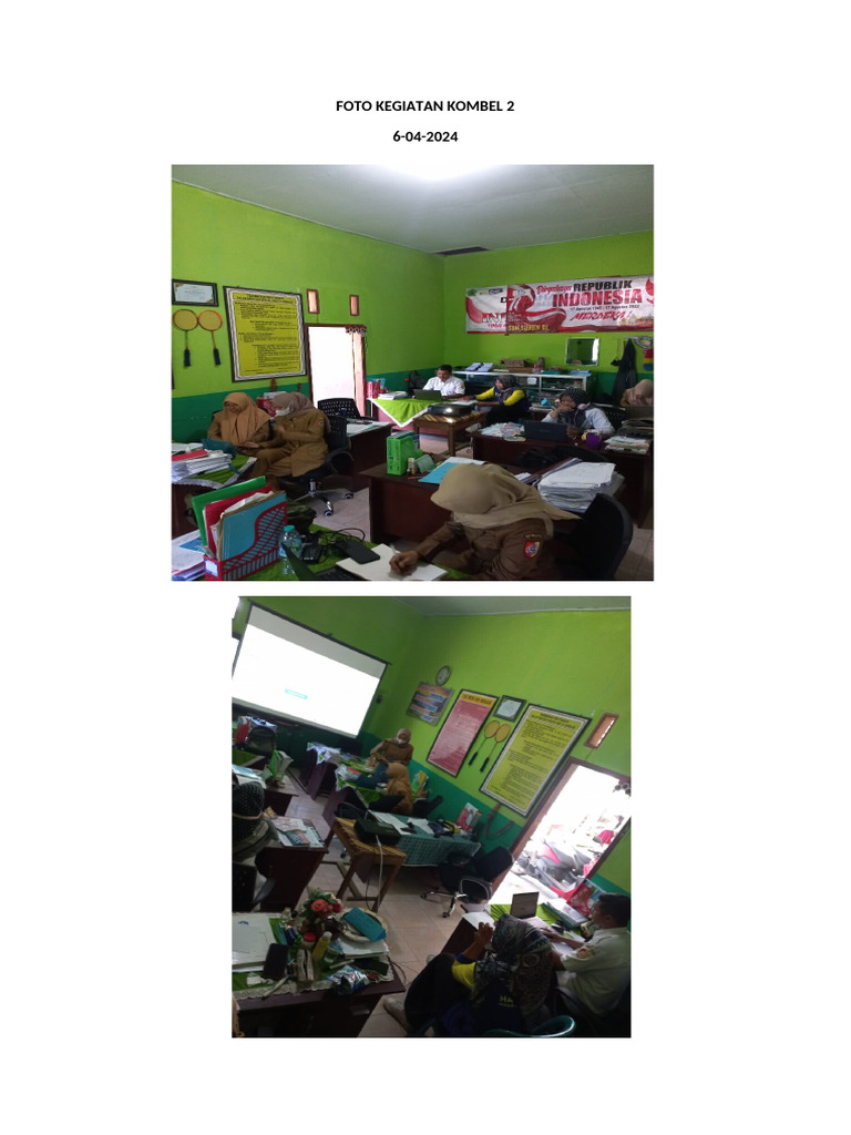 FOTO KEGIATAN KOMBEL (Kawan Belajar Suren) | PDF