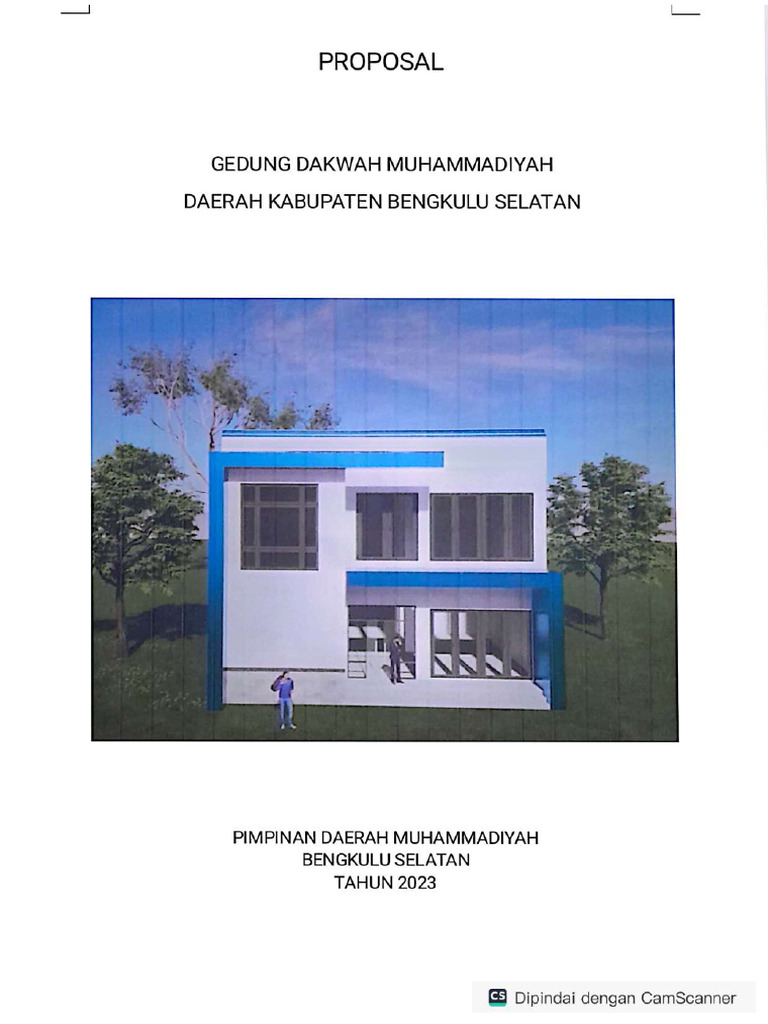 Proposal Gd. Dakwah Muhammadiyah BS - Compressed | PDF