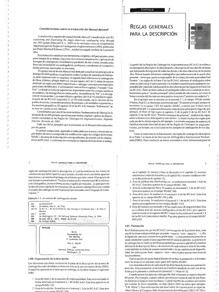 Maxwell - Manual para RCAA - Cap 1 | PDF