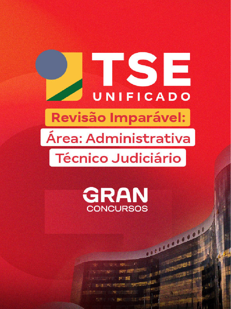 E Book Revisao Imparavel Tse Unificado Tecnico Judiciario Area Administrativa 2 Rodada | PDF