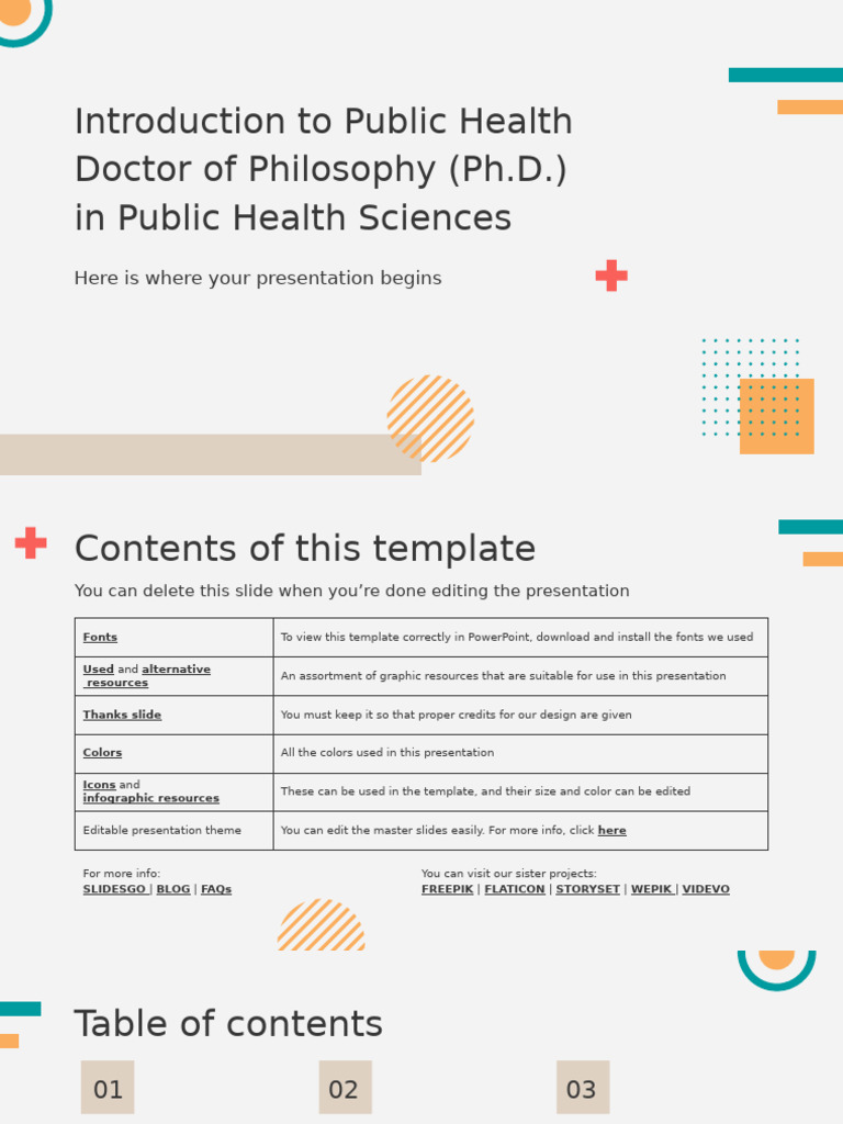 Introduction To Public Health - Doctor of Philosophy (PH.D.) in Public ...
