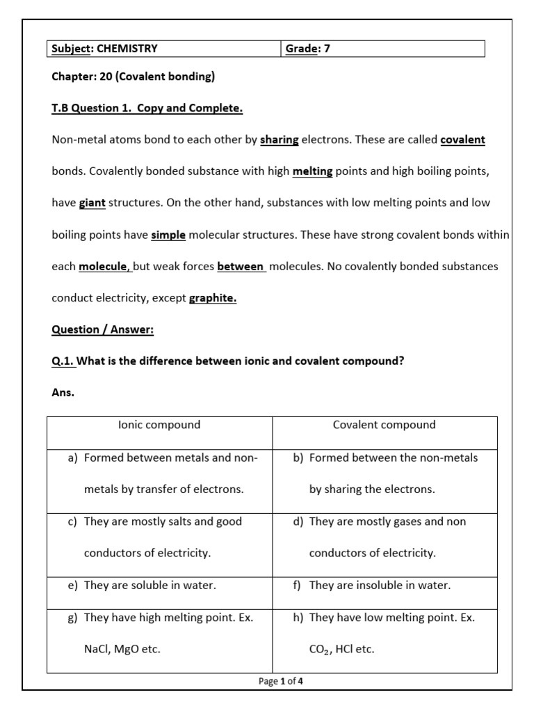 Chemistry-worksheet-gr-7-ch-20 | PDF