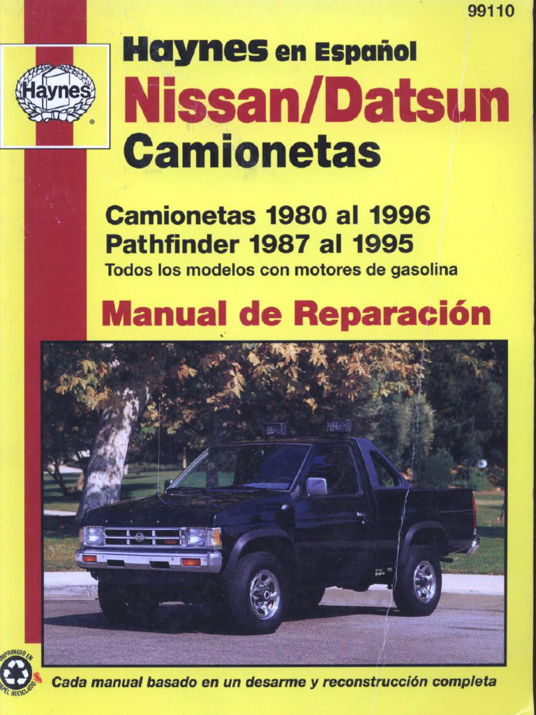 Manual Motor Nissan z20 | PDF