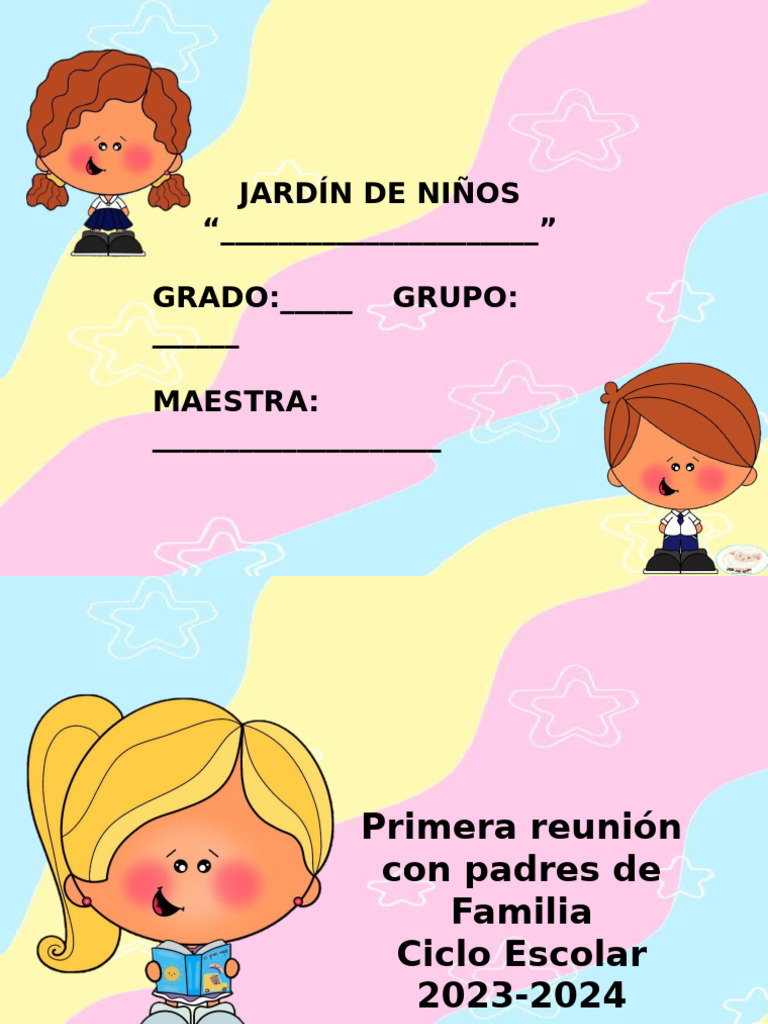 Primera Reunion Con Padres de Familia-1 | PDF