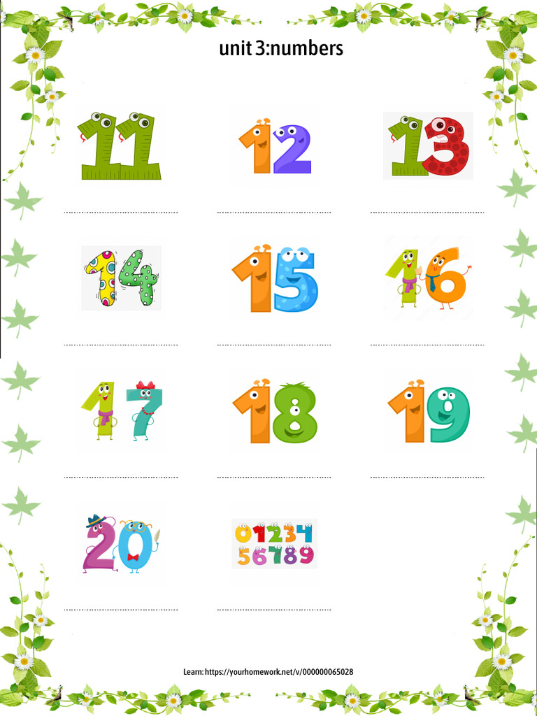 PDF 2 - unit 3-numbers | PDF