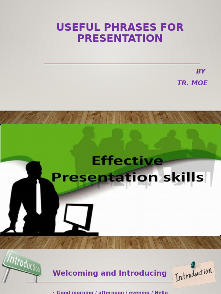 presentation skills | PDF
