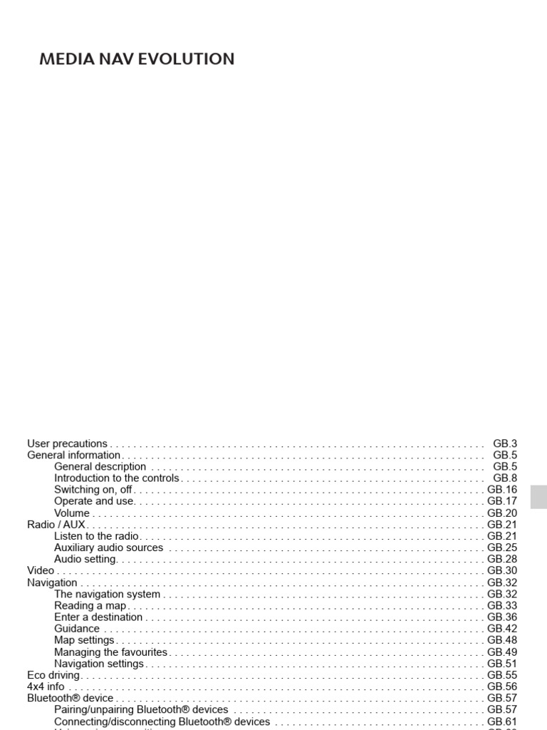 Media Nav Evolution 2 NX1332 ENG | PDF