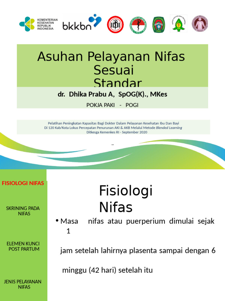 Pelayanan Nifas | PDF