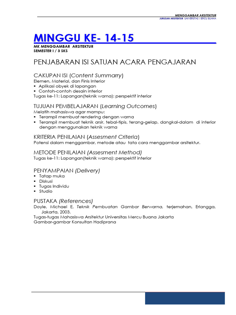 Materi Disain Interior | PDF