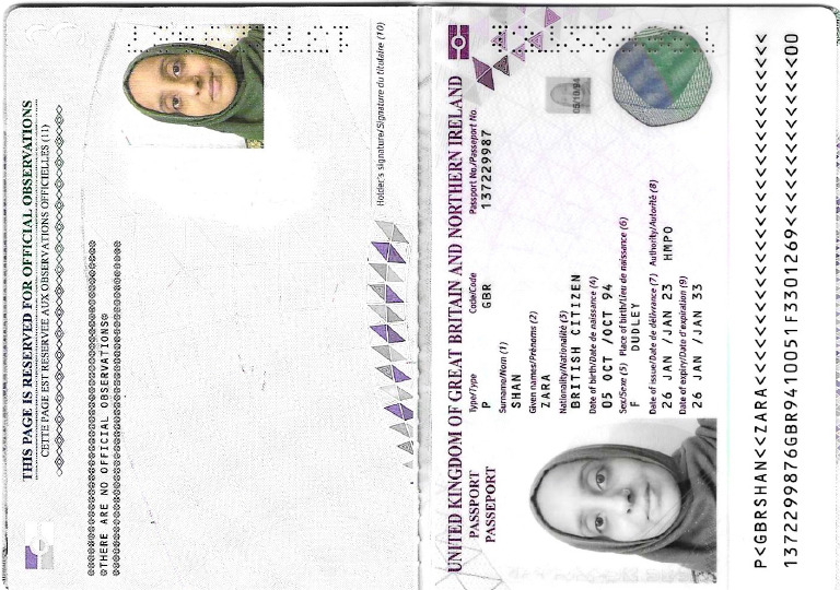 zara passport | PDF