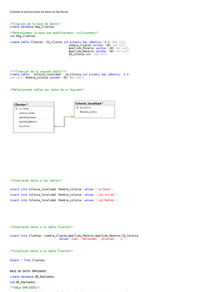 Base de Datos-Básico | PDF | SQL | Datos Base de Datos-Básico | PDF | SQL | Datos