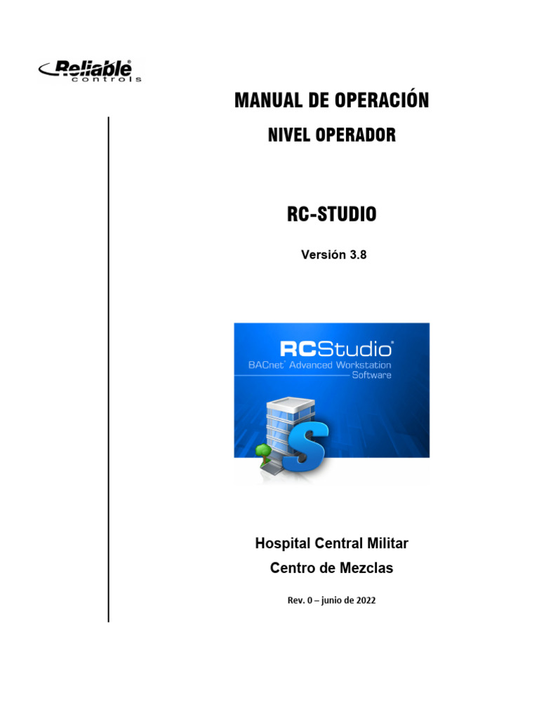 Manual RC-Studio 3.8 Sedena - JUN2022 (Operadores) | PDF