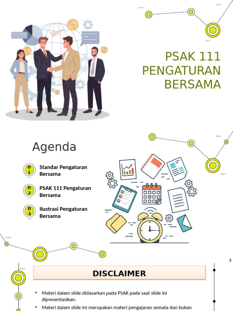 PSAK 111: Pengaturan Bersama dan Akuntansi | PDF