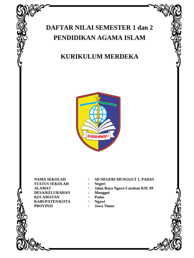 Form Agenda Pembelajaran Pai | PDF
