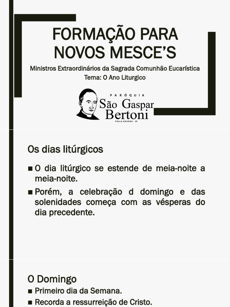 Encontro 5 FORMAÇÃO PARA NOVOS MESCE's | PDF