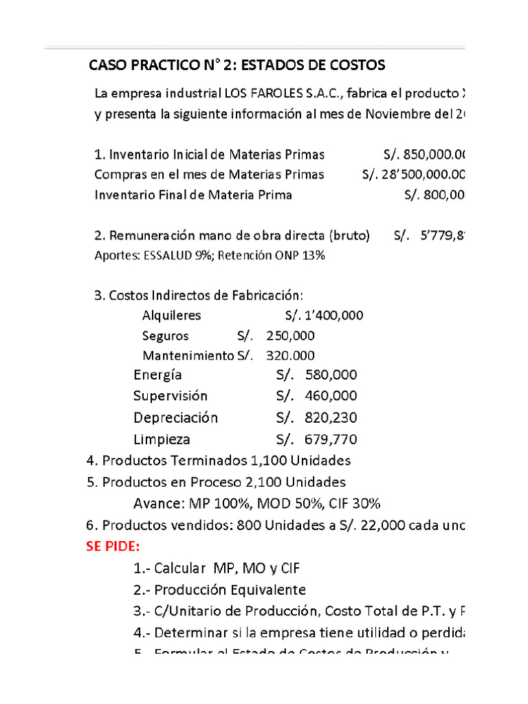 Practica de Conta | PDF