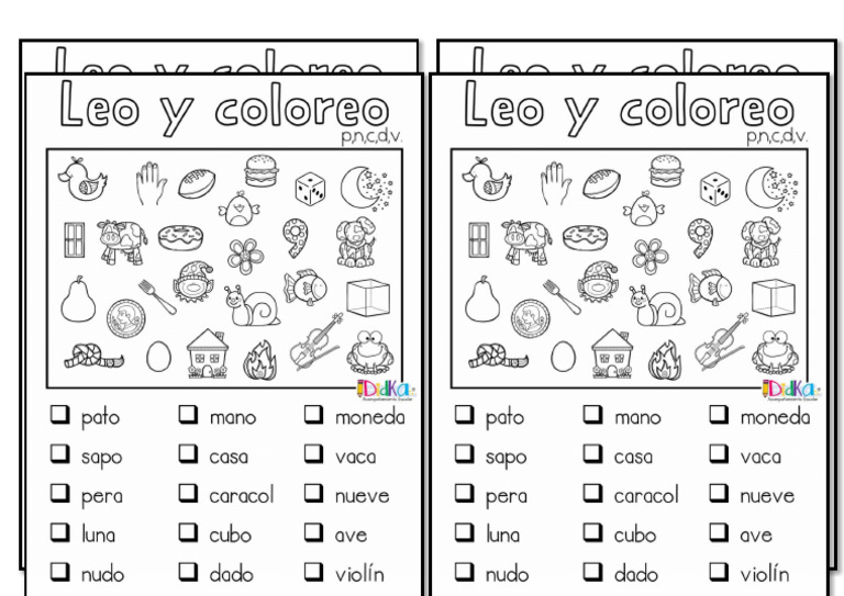 Leo y Coloreo | PDF