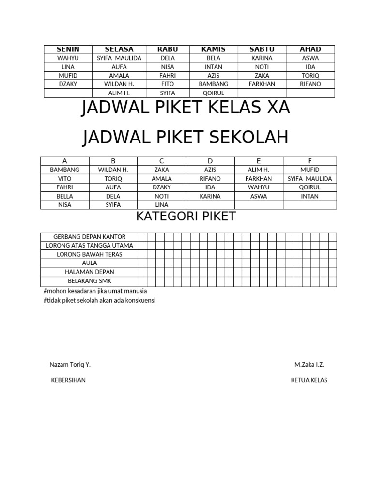 Piket | PDF