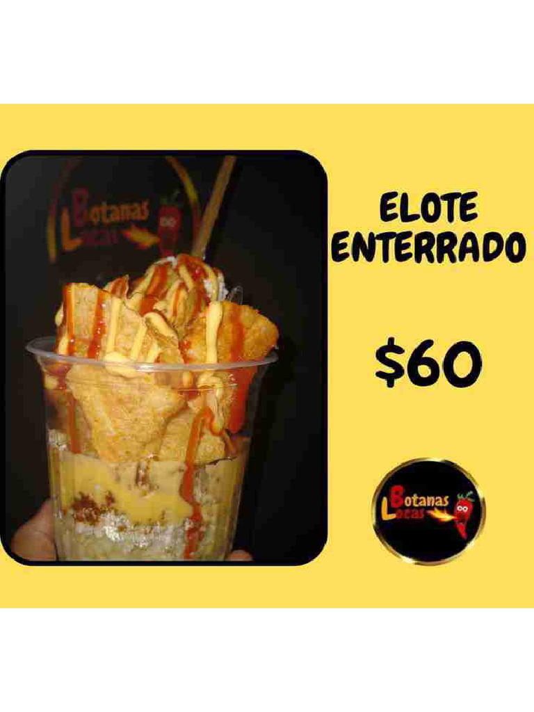 Menú Botanas LOCAS ? - Compressed | PDF