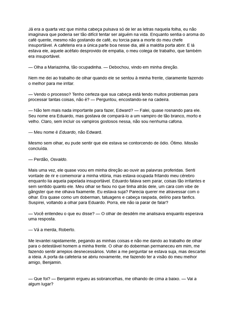 O Encontro Premeditado Pelos Deuses | PDF