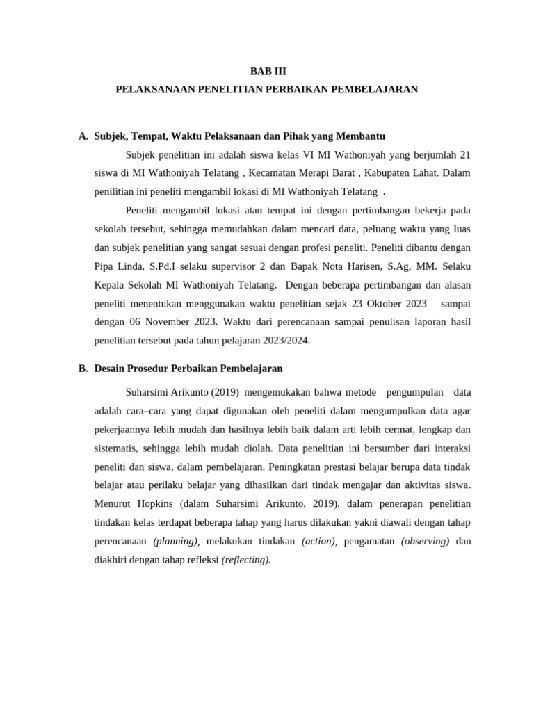 BAB III PKP Contoh | PDF