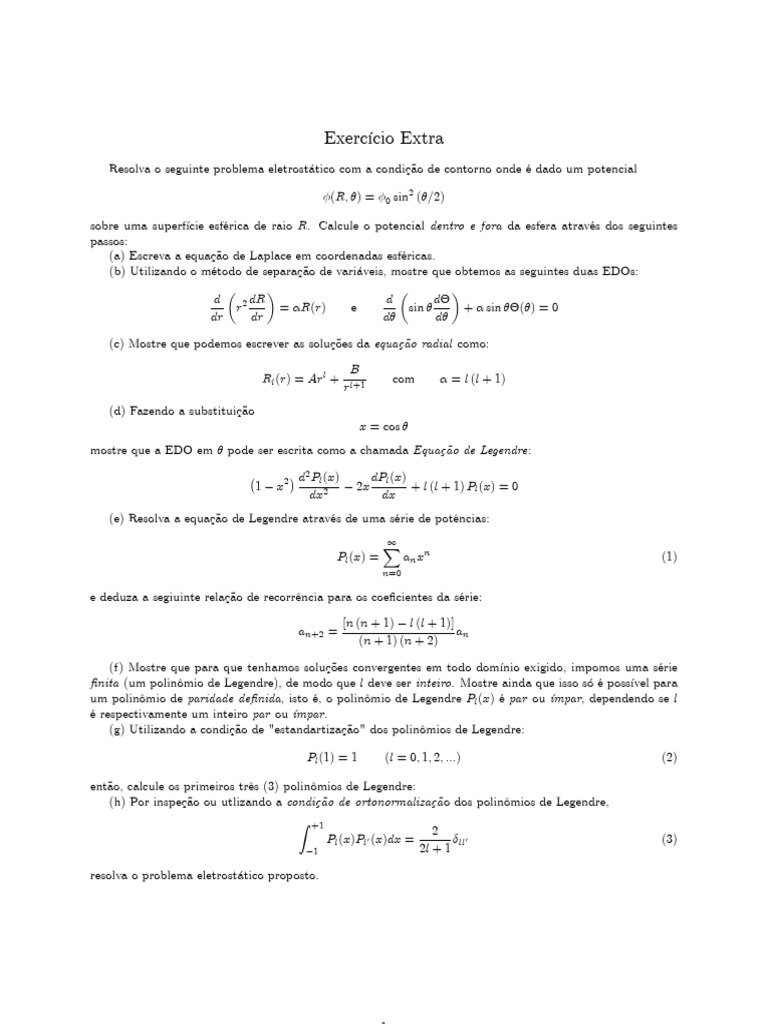 Exercício Extra-1 | PDF