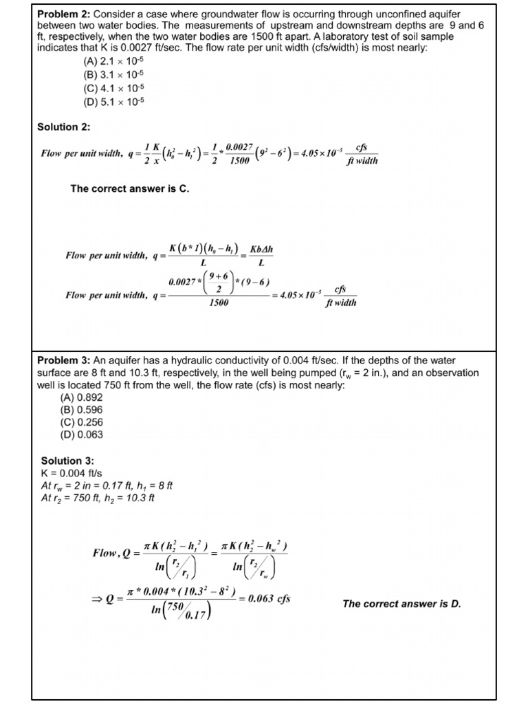 Problem Solving Session 3 Sol | PDF