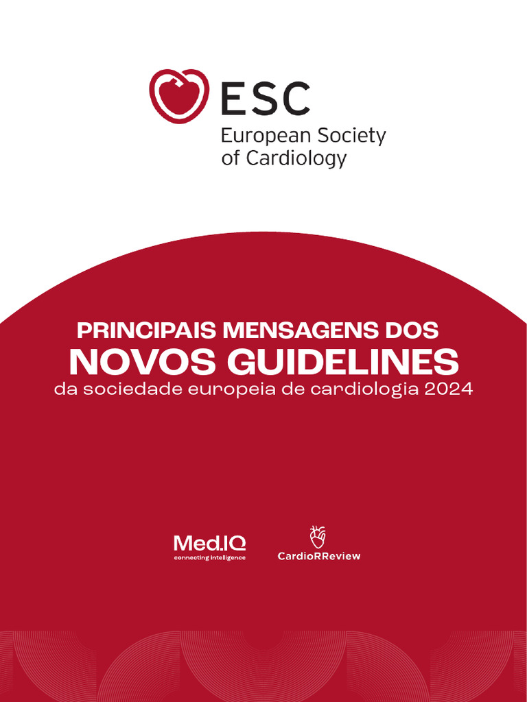 Resumo Guidelines Esc 2024 | PDF