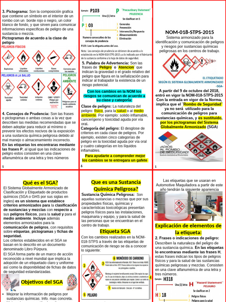 Triptico de Norma 018 | PDF