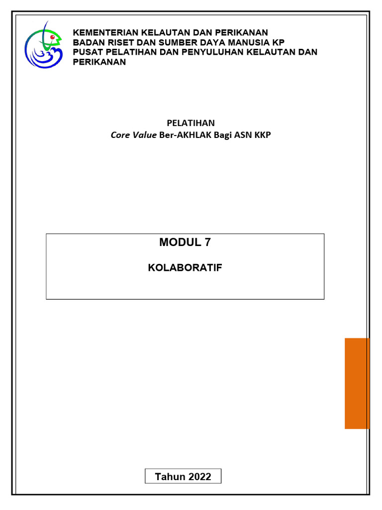 MODUL 7. KOLABORATIF | PDF