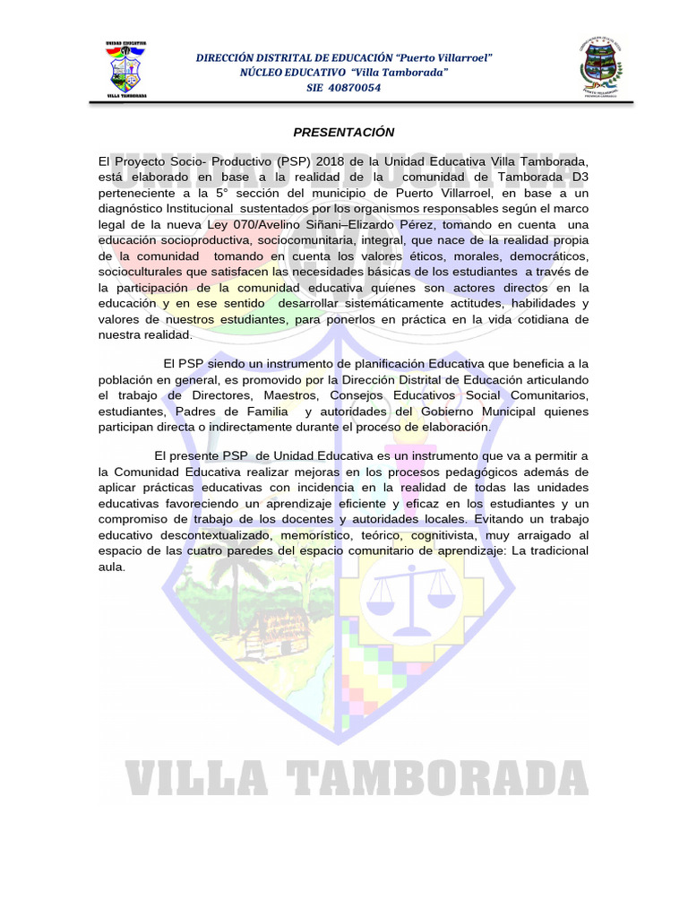 PSP Actual 2018 | PDF