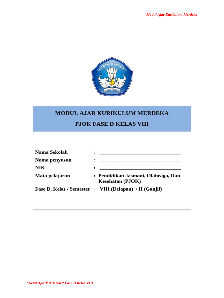 Modul Ajar Unit 5 | PDF