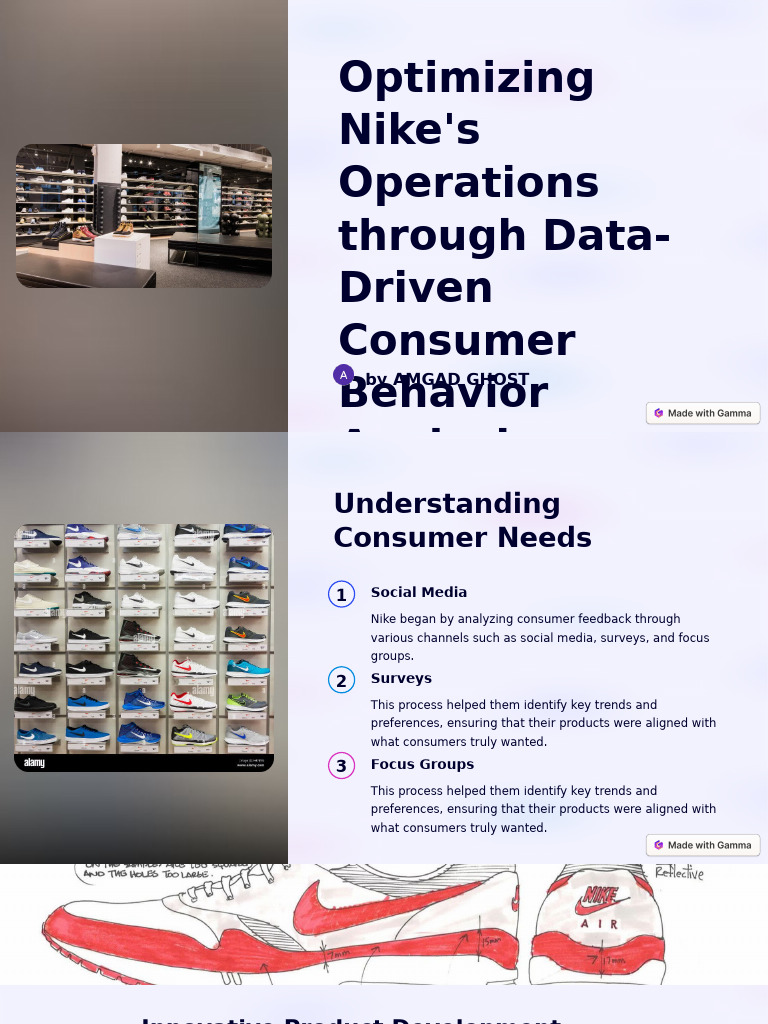 Optimizing Nikes Operations Through Data Driven Consumer Behavior ...