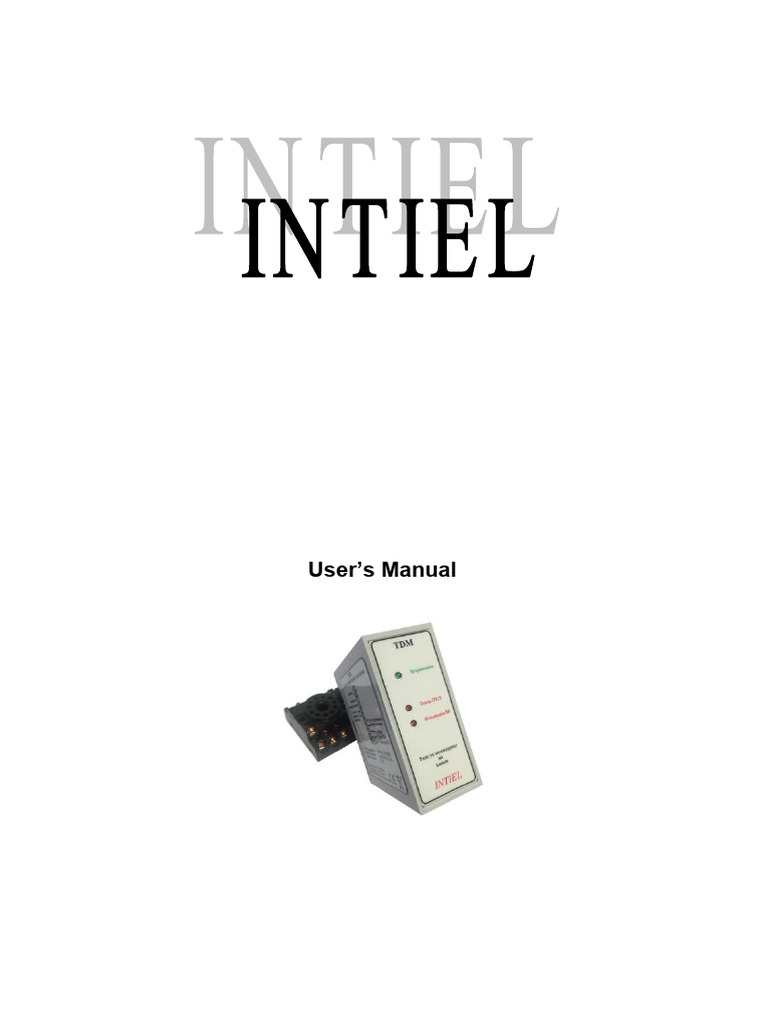 TDM Relay EN | PDF
