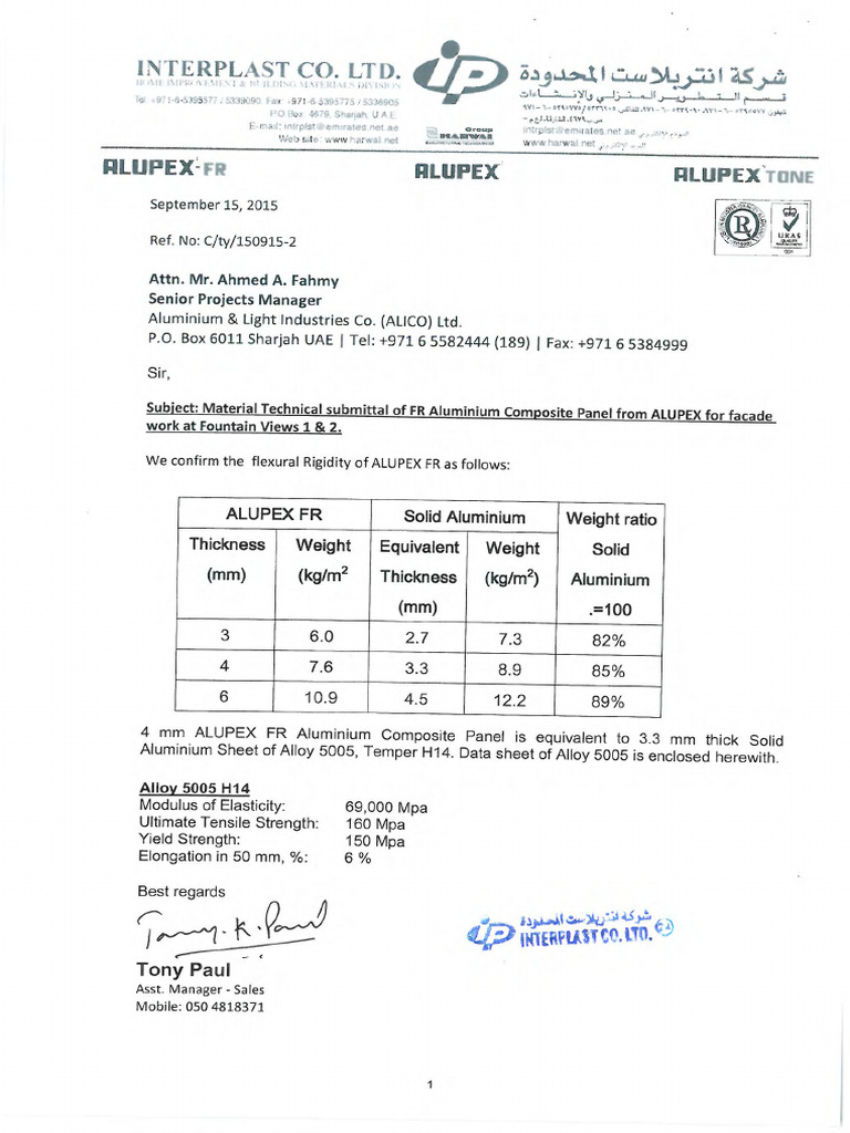 ALUPEX | PDF