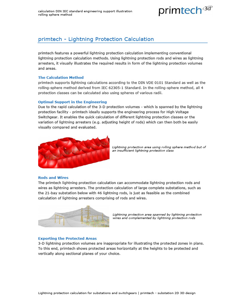 Product Lightning Protection Calculation | PDF
