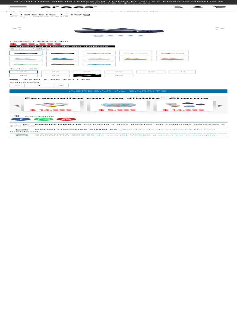 Classic Clog CROCS - Crocs | PDF