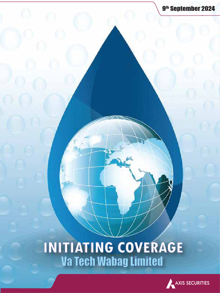 VA Tech Wabag LTD Initiating Coverage 09092024 1 | PDF