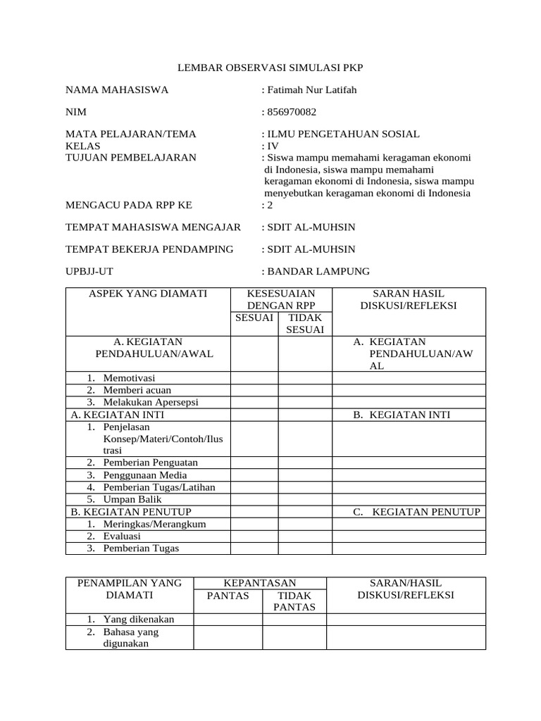 Tugas PKP Lampiran 2dn 5 | PDF