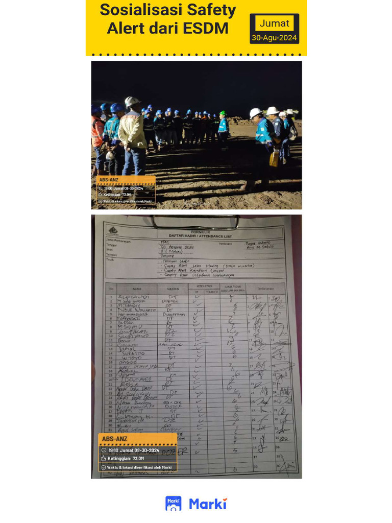Sosialisasi Safety Alert ESDM 20240830 | PDF