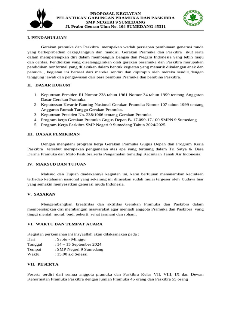 Proposal Persami | PDF