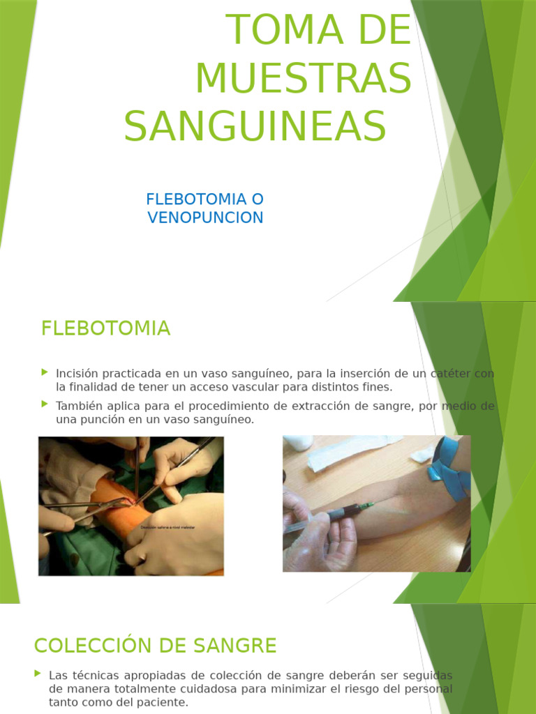 FLEBOTOMIA | PDF