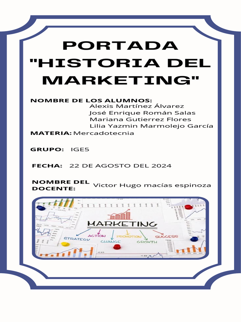 Línea del Tiempo Historia del Marketing | PDF