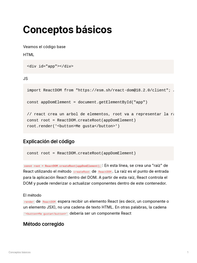 conceptos basicos | PDF