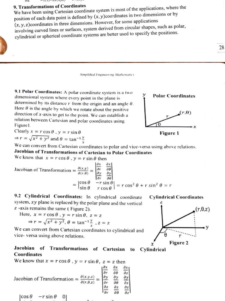 Transformation Of Coordinates And Practice Questions September 03 2024 Pdf