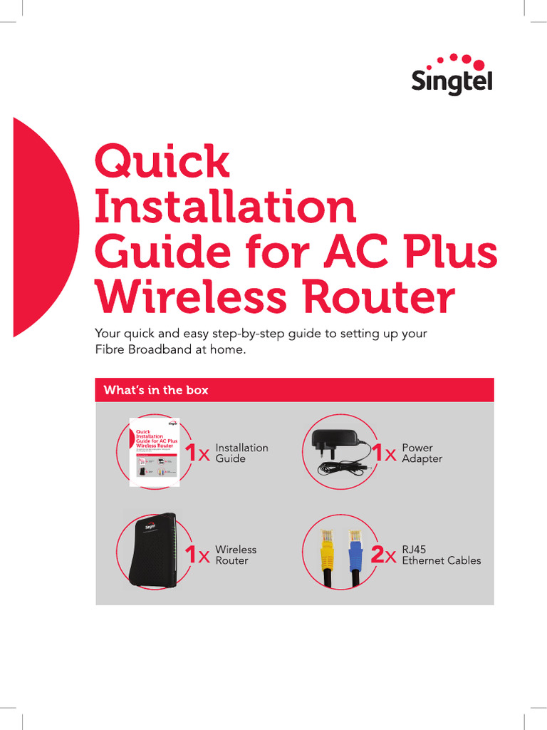 AC Plus Quick Installation Guide | PDF