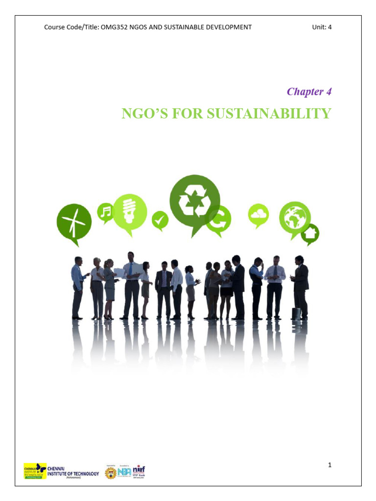 NGO Unit 4 Notes | PDF
