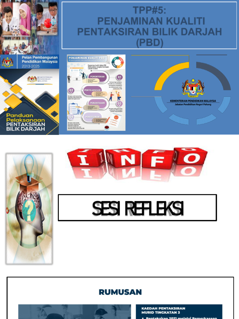 Pembentangan Penjaminan Kualiti PBD JPNP 2021 SP | PDF